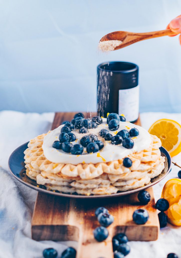 Lemon Waffles - Klara`s Life