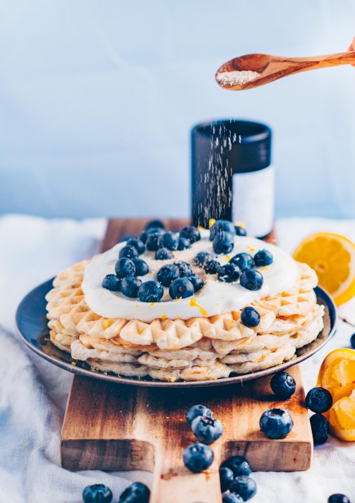 Lemon Waffles - Klara`s Life