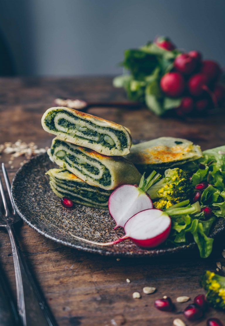 Spinach Potato Pockets | Vegan Maultaschen - Klara`s Life