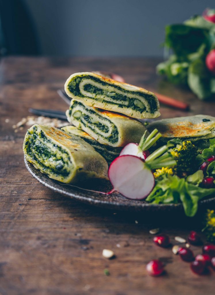 Spinach Potato Pockets | Vegan Maultaschen - Klara`s Life