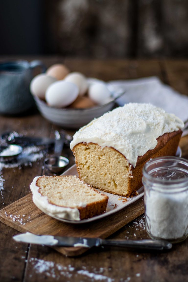 Grapefruit coconut cake with a cream cheese frosting - Klara`s Life