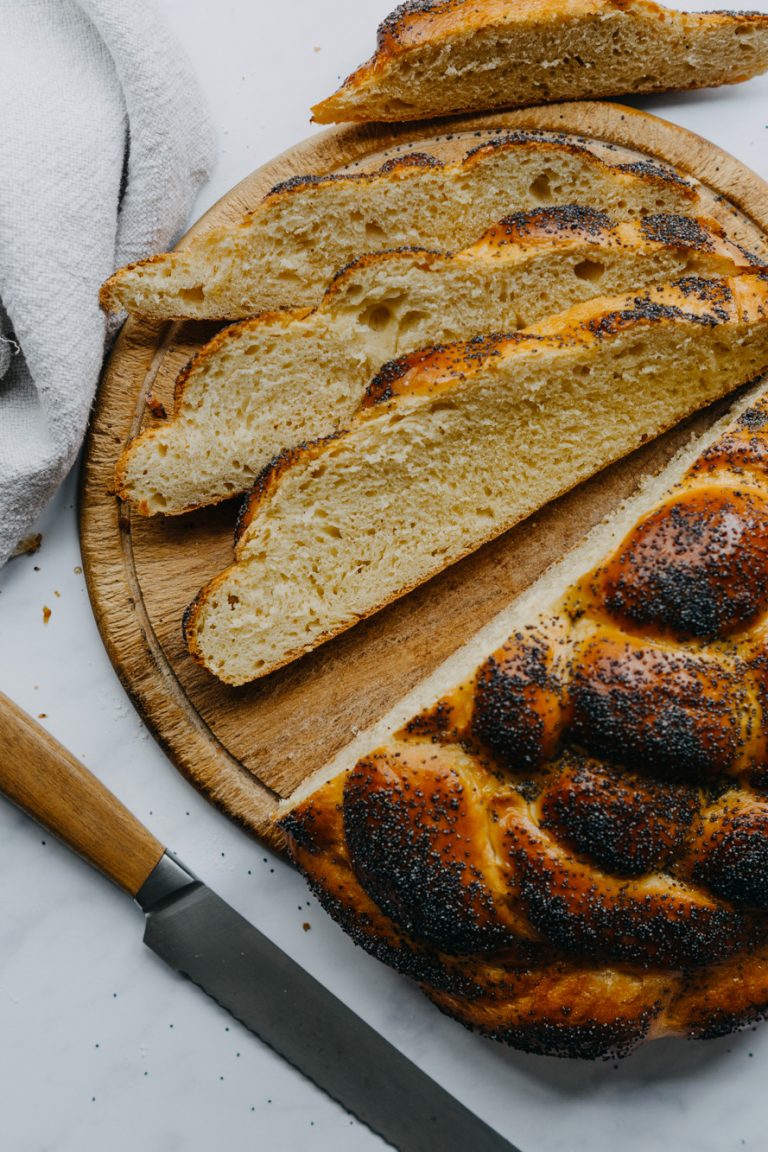 Mohn Challah | Hefezopf mit Mohn - Frühstück - Klara`s Life