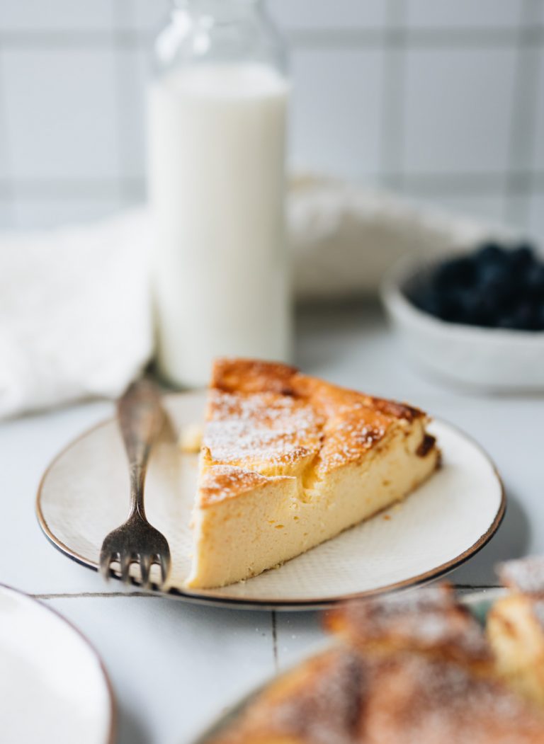 Creamy crustless cheesecake - Sweets - Klara`s Life